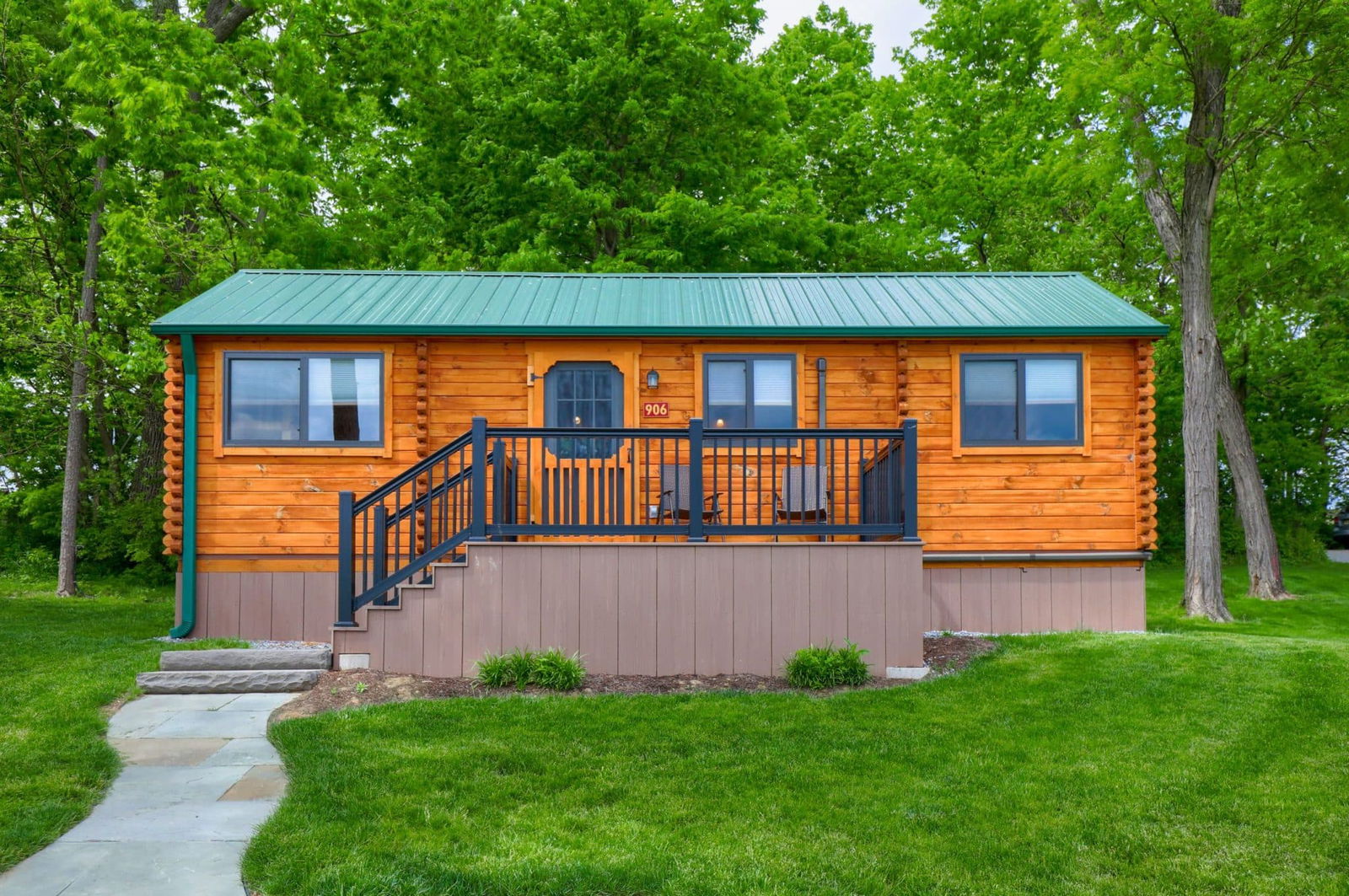 Real Log Portable Cabins Lancaster Log Cabins